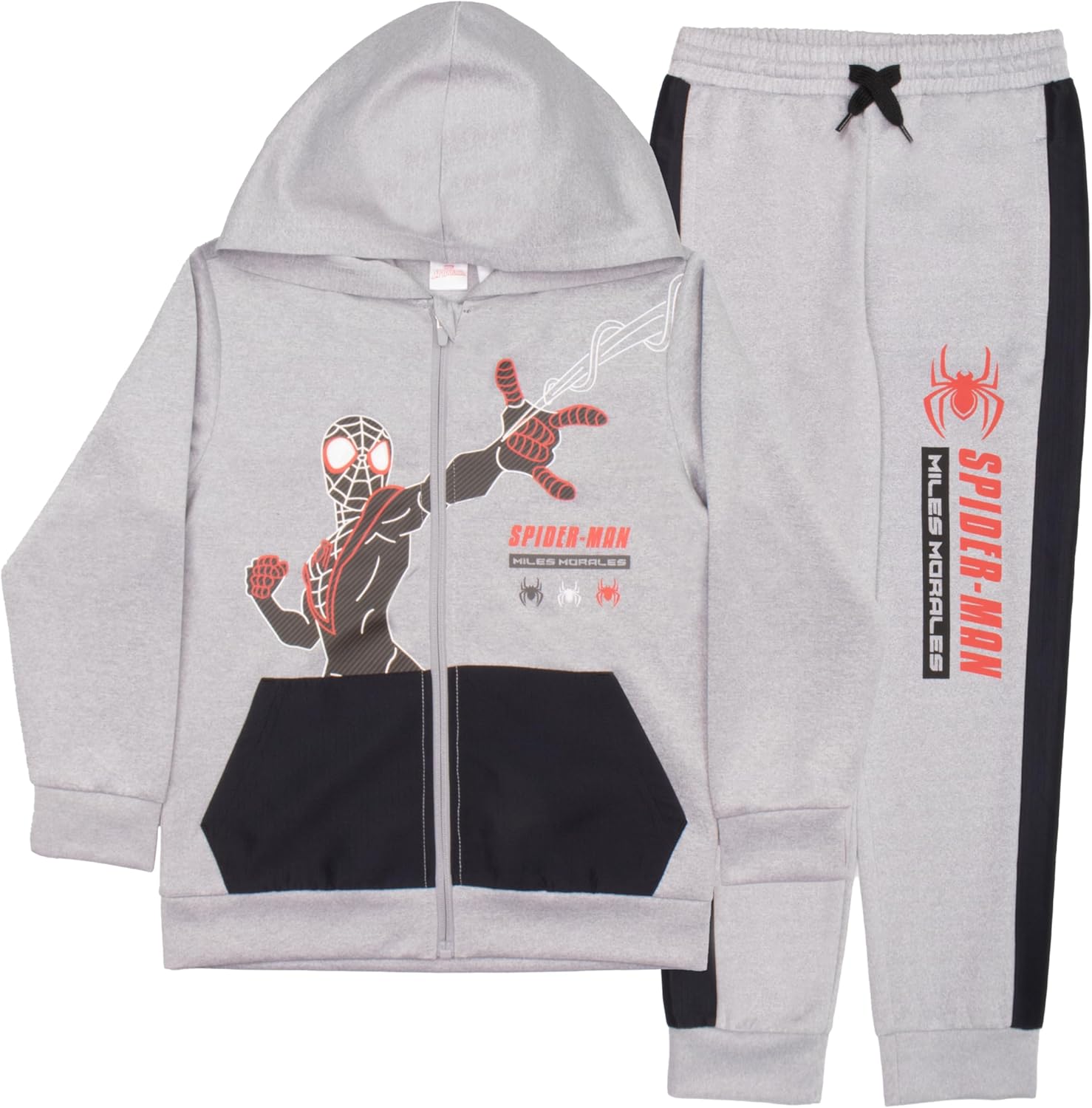 Amazon.com: Marvel Spider-Man Across the Spiderverse Hoodie and Joggers ...