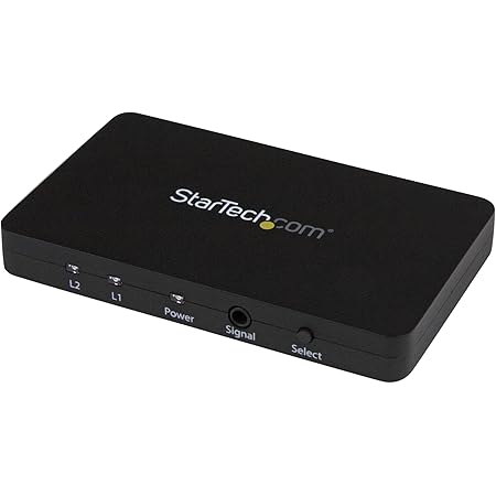 StarTech.com 4 Port HDMI Video Switch - 3x HDMI & 1x DisplayPort - 4K ...