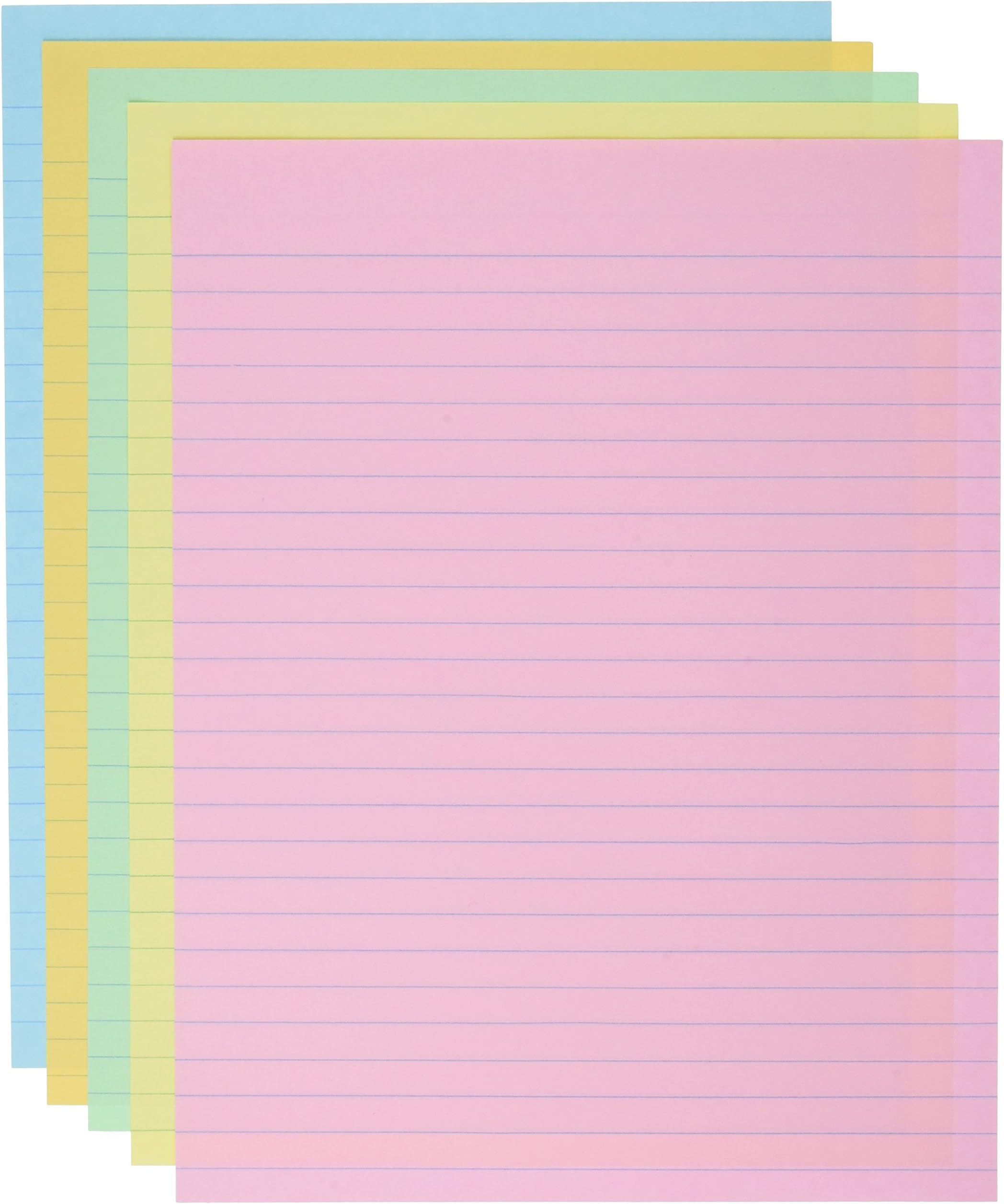 Amazon.com: School Smart Ruled Exhibit Paper, 8-1/2 x 11 Inches ...