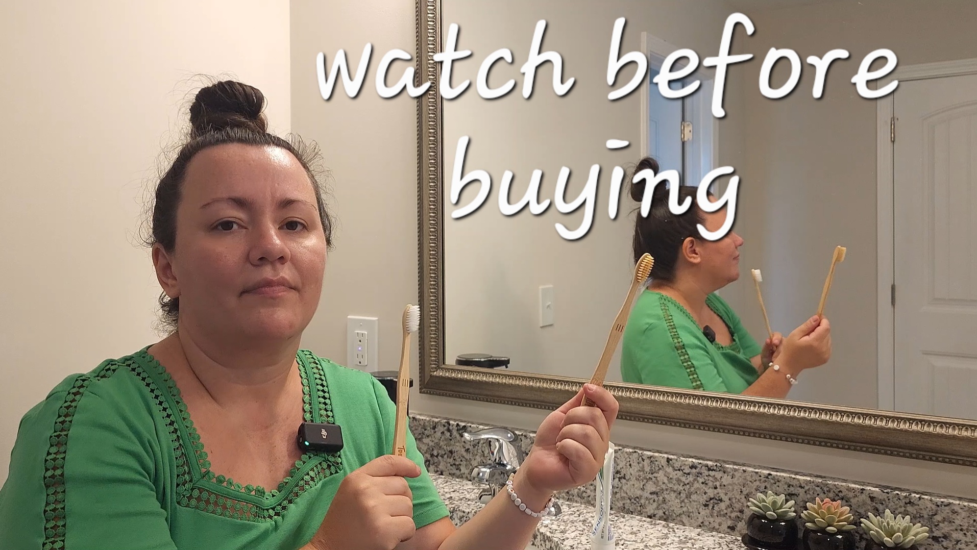 Watch Bamboo Toothbrushes for Adults Review on Amazon Live