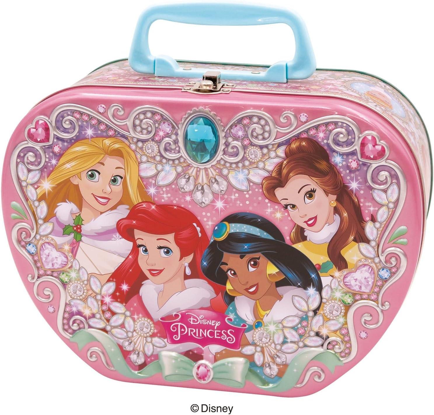 Amazon.co.jp: Heart Disney Princess Hand Tin 74050 Assorted Candy Candy ...