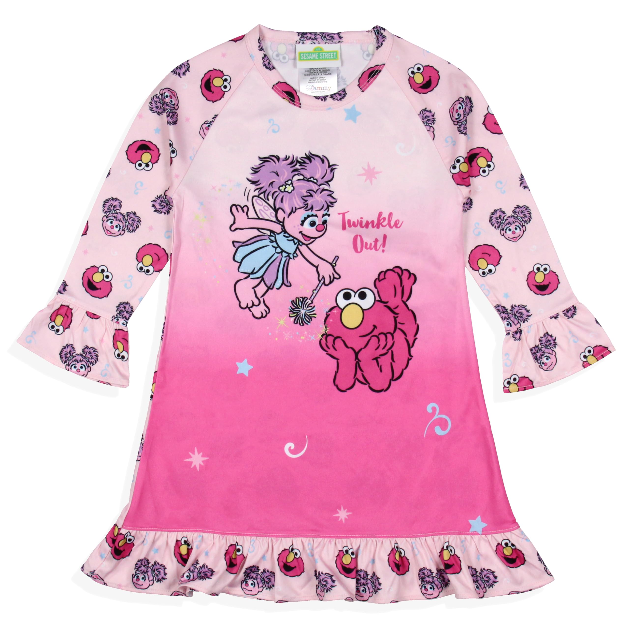 Snapklik.com : Sesame Street Girls Twinkle Out Elmo Abby Cadabby Sleep ...