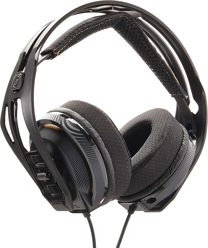 Amazon.com: Plantronics ‑ RIG 400 Over‑The‑Ear Headphones ‑ Black ...