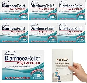 Diarrhoea Relief 6 Pack (36 Capsules) | Loperamide 2mg Capsules Bulk ...