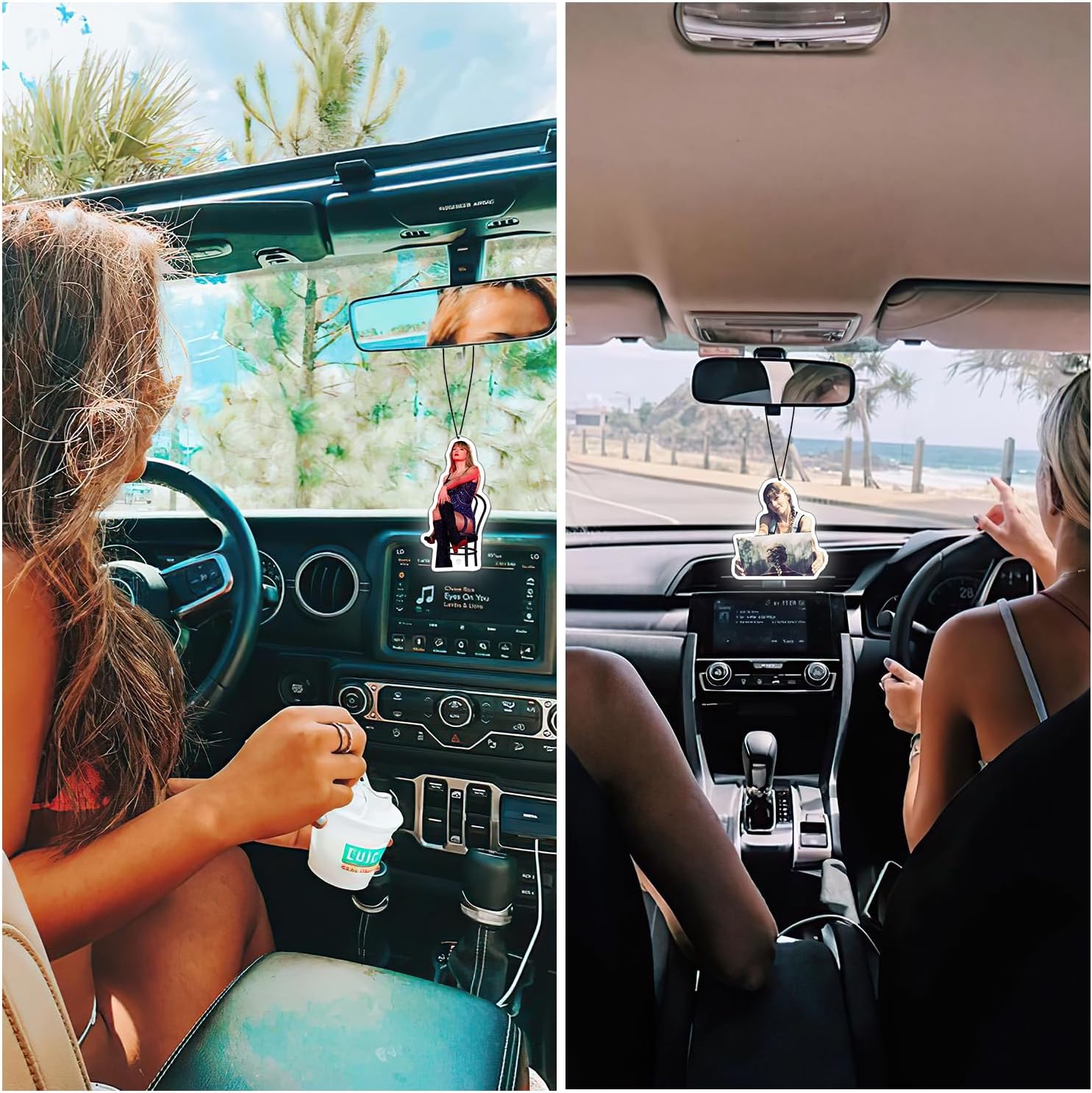 Kilmila Pop Singer – Ambientadores para automóvil, paquete de 8 ...