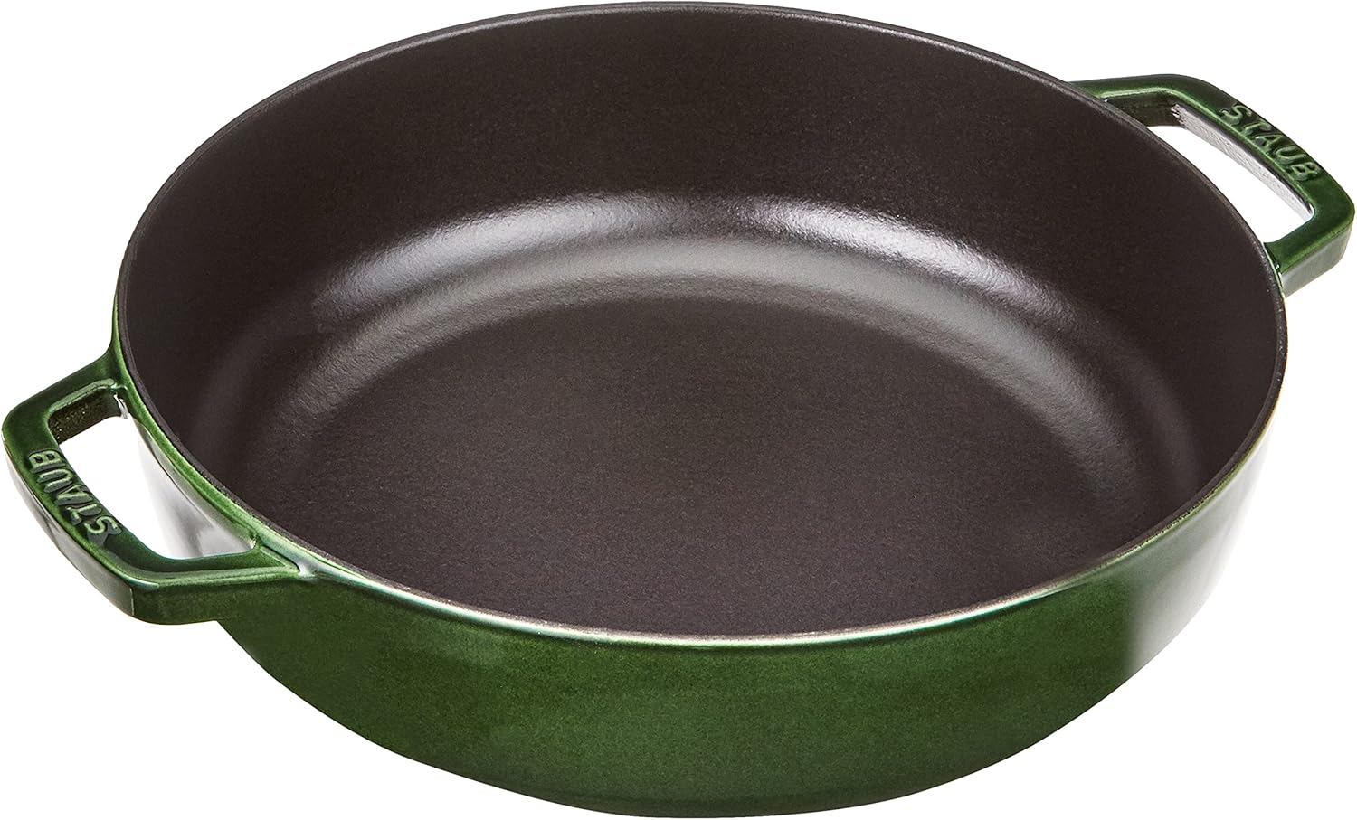 ストウブ 鍋 Staub ブレイザー ソテーパン 28cm ホーロー 両手鍋 バジルグリーン 日本正規品