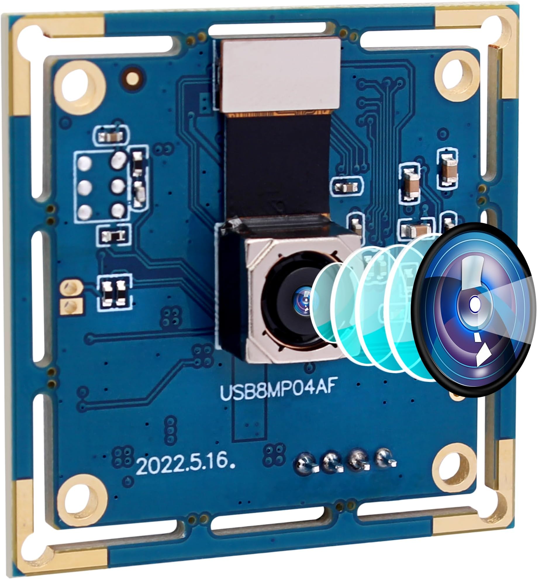 Amazon.com: ALPCAM USB Camera 8MP Autofocus USB Camera Module No ...
