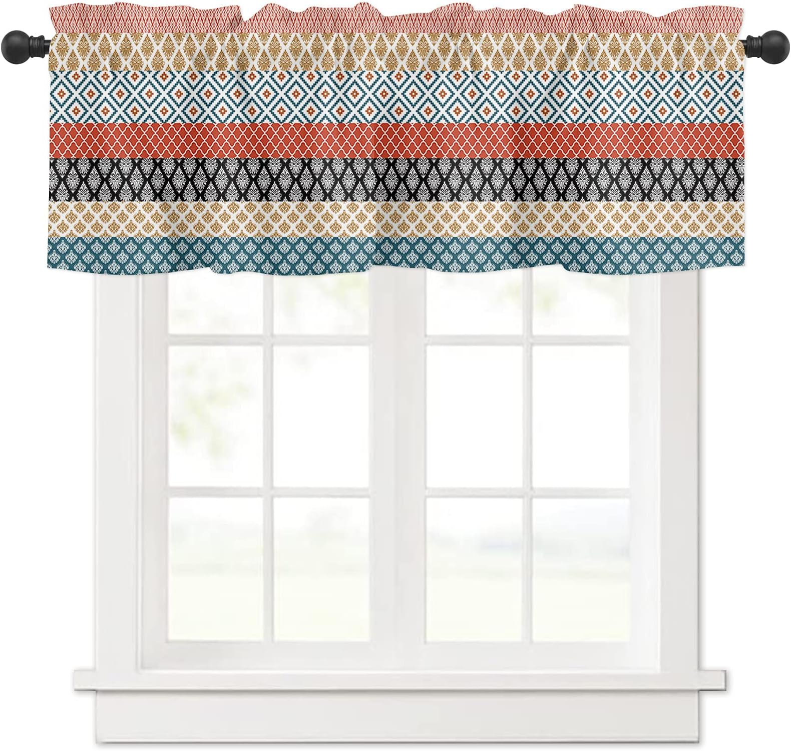 Amazon.com: Greenland Home Bohemian Dream Window Valance, 84 x 21 ...