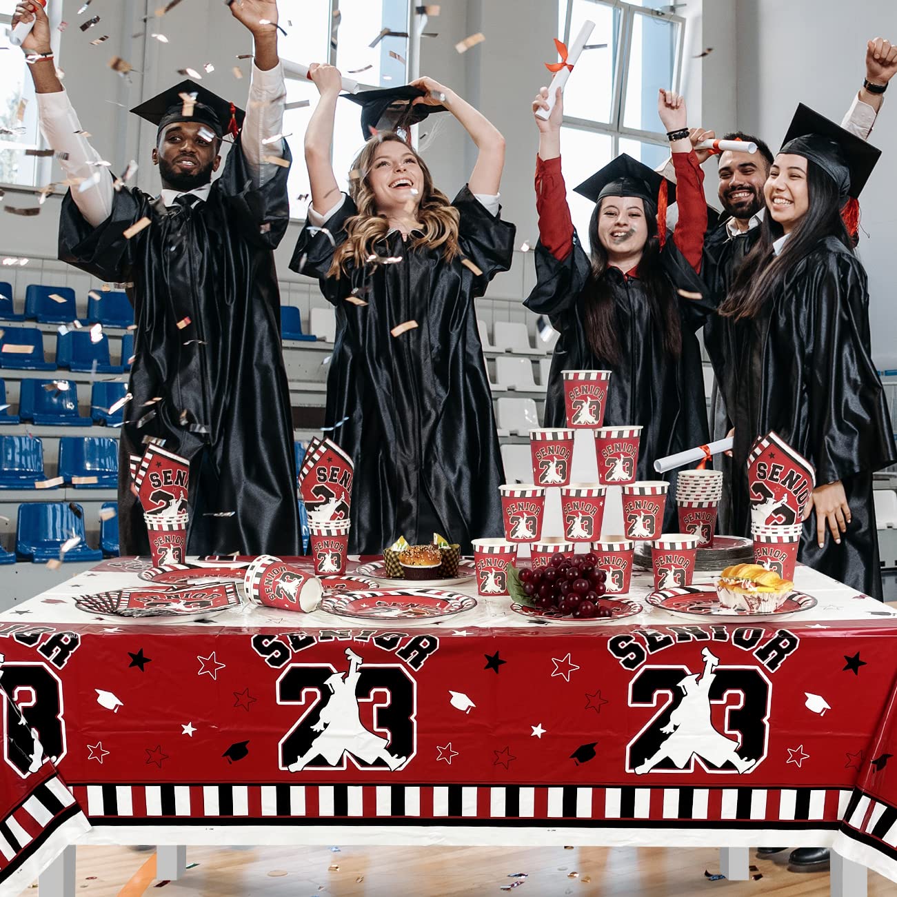 Graduation Party Ideas Red And Black