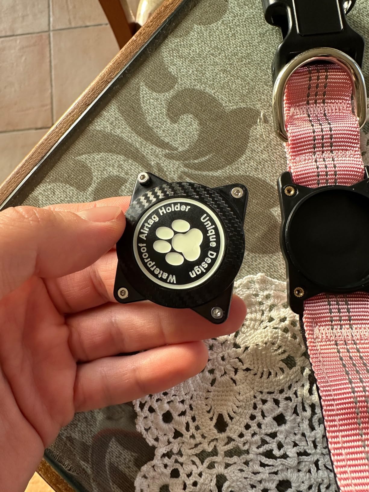 Ytanest Collare Airtag Apple per Cani, Supporto Luminoso 100% ...