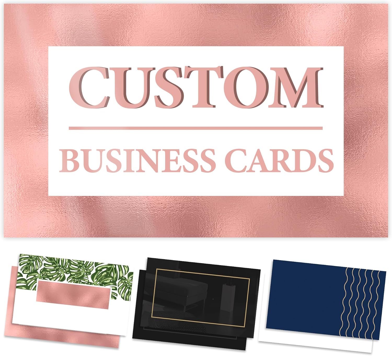 Amazon.com : Custom Business Cards with Your Logo, Business Cards ...