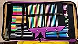 180 Slots PU Leather Colored Pencil Case - Large Capacity Carrying Case ...