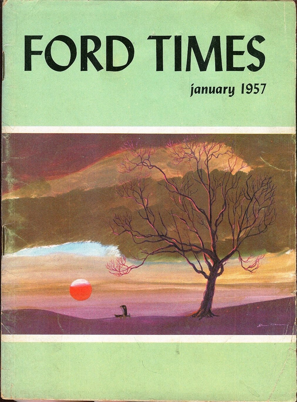 Ford Times: January 1957, Vol. 49, No. 1: Jim Comstock, H. Francis ...