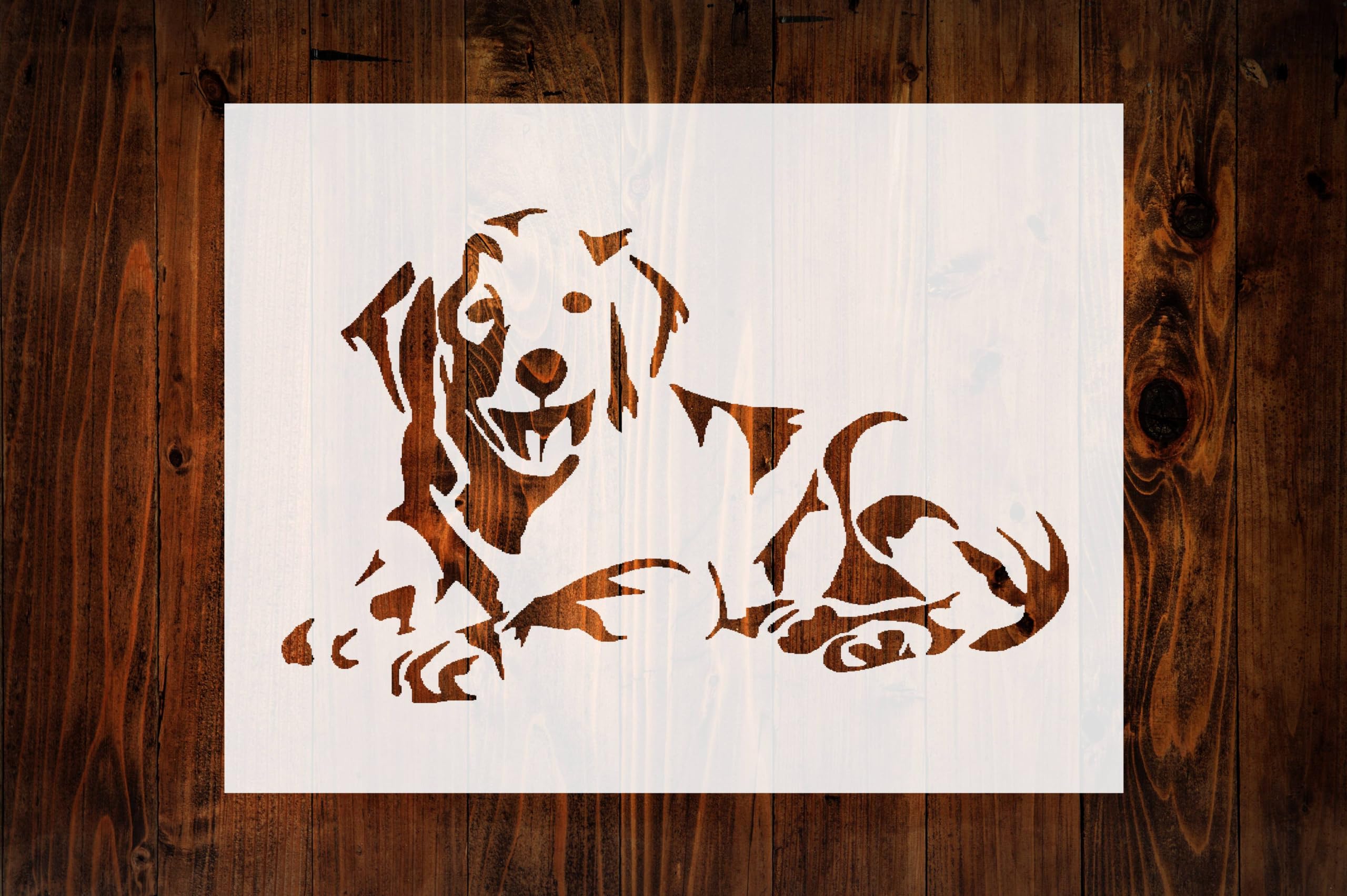 Plantilla De Labrador Retriever Perro Recuperador De Labrador Lindo