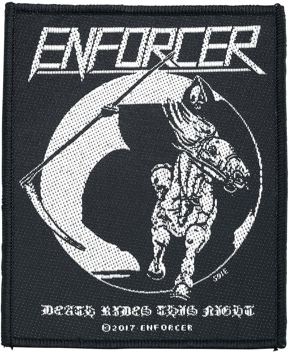 Amazon.com: Enforcer Death Rides Patch Band Art Speed Metal Jacket ...
