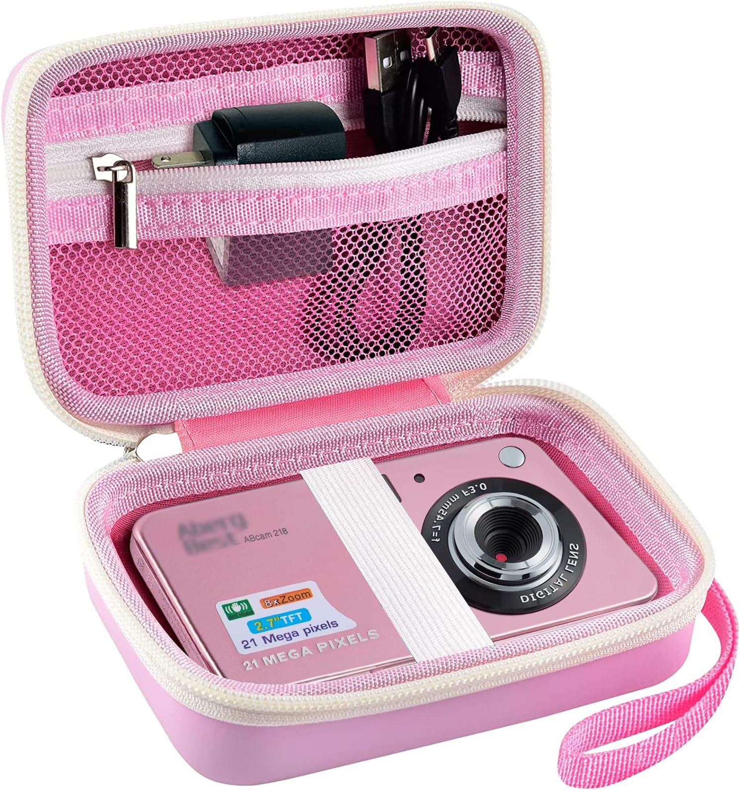 Amazon.com : WERJIA Kids Camera Case for CAMKORY/VAHOIALD/Nsoela ...