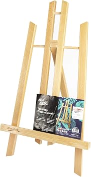 Mont Marte Small Beech Table Easel – Medium – Ideal Wooden Easel for ...