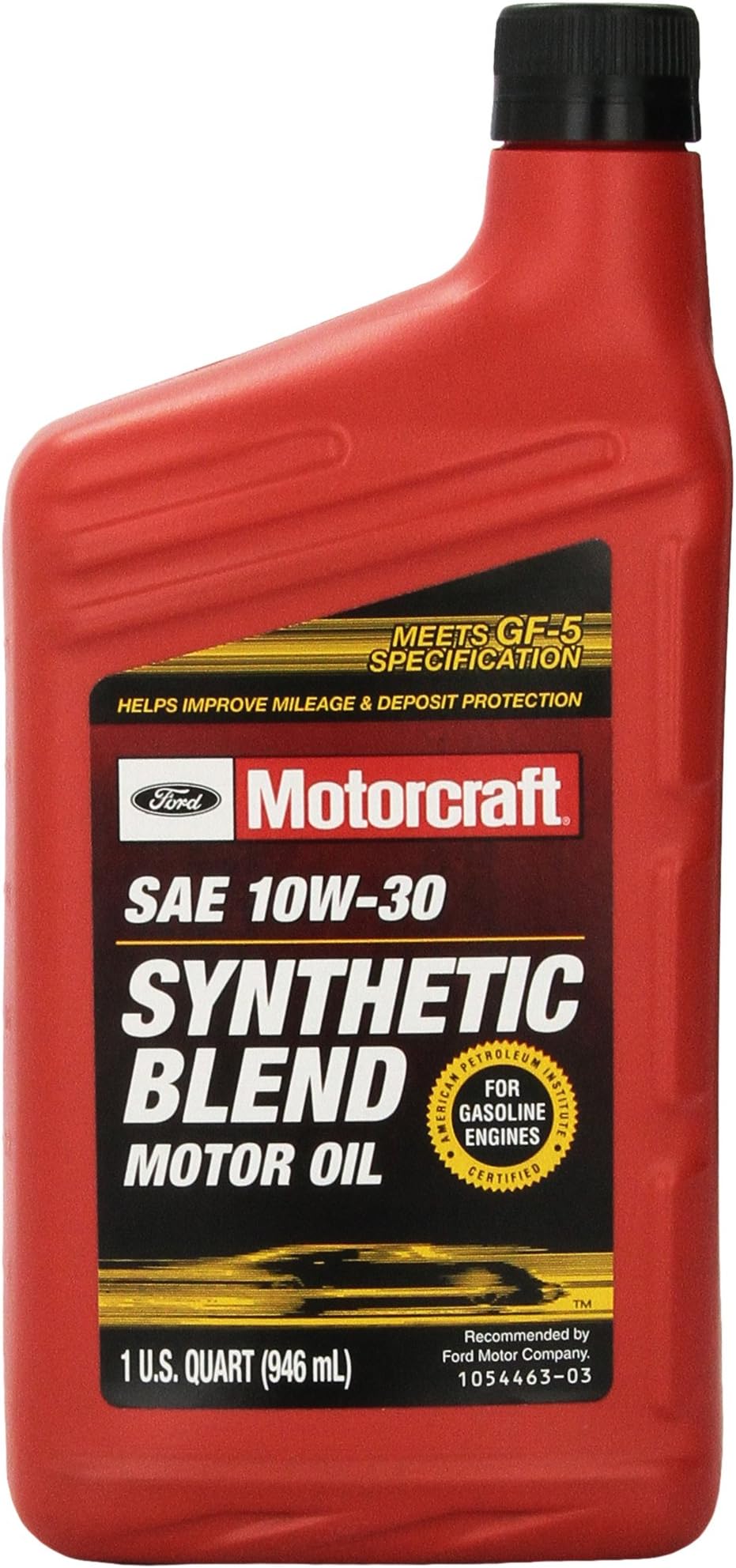 Amazon.com: Motorcraft XO10W305Q3SD - SAE 10W-30 Synthetic Blend Motor ...