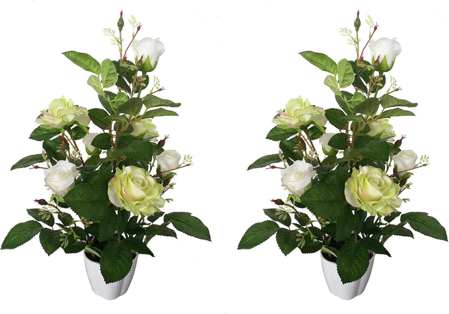 Amazon.com: AMERIQUE Pair 2 Feet Gorgeous & Lifelike Artificial ...