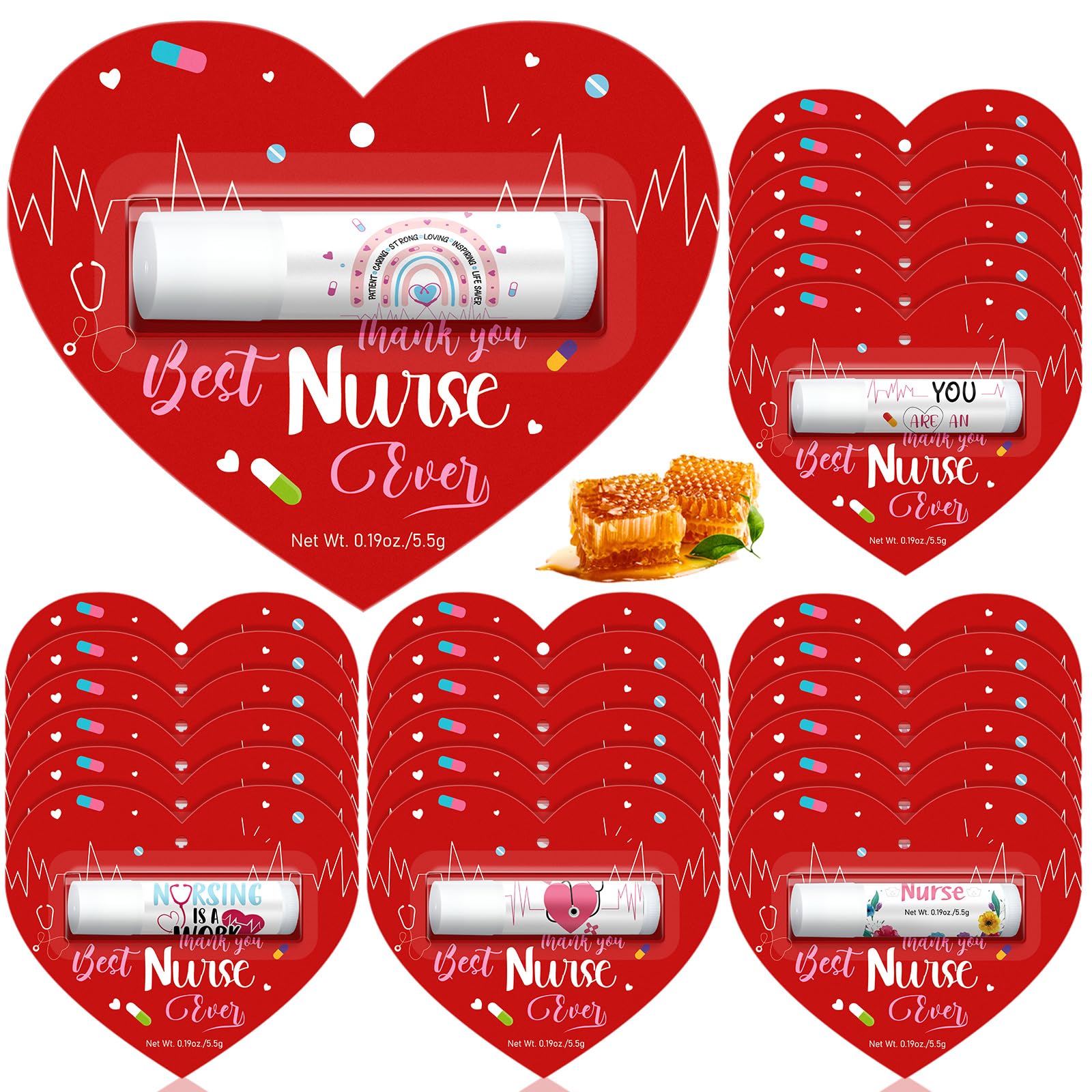 Amazon.com : Sacubee 30 Pack Nurses Week 2025 Gifts Bulk Lip Balms ...