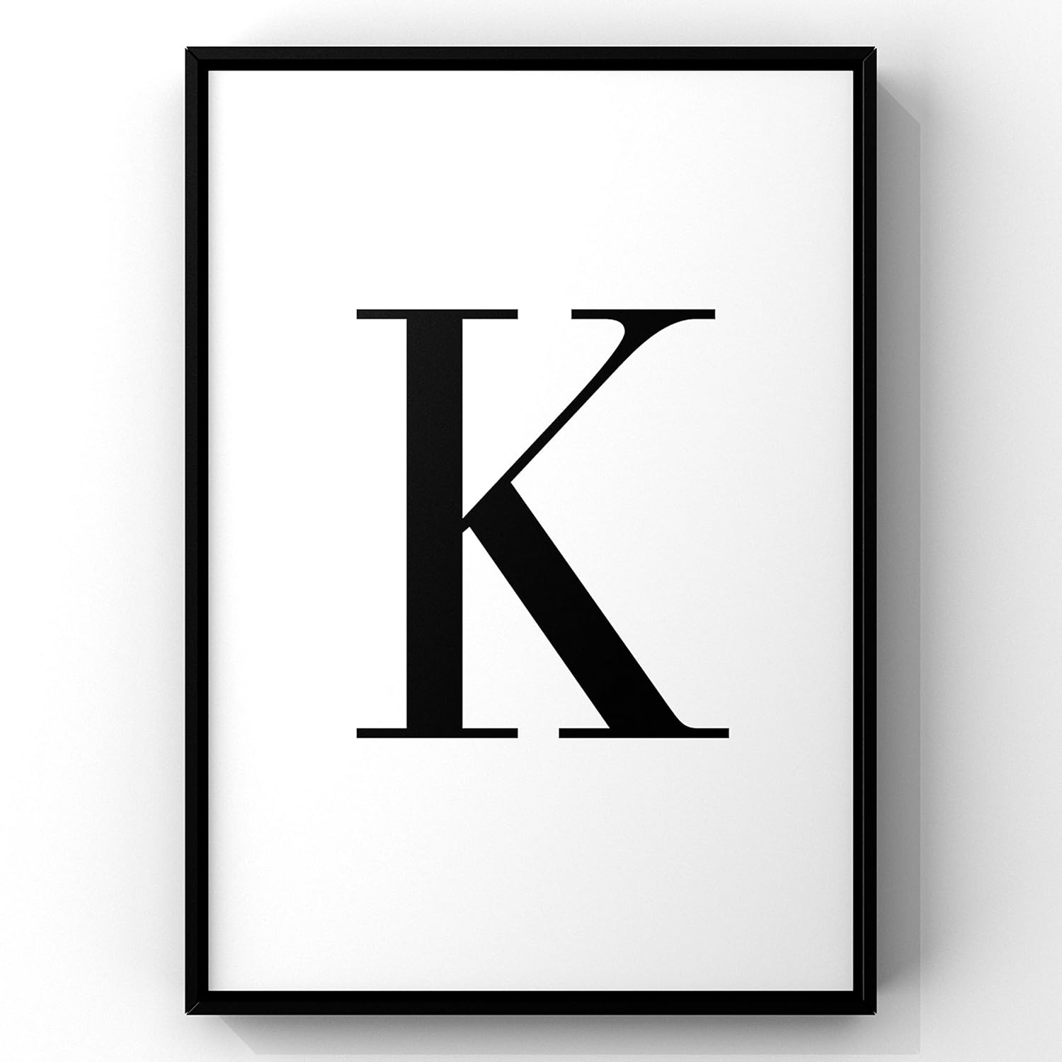 Amazon.com: Capital Letter K Print,K Letter Print,K Wall Decor,K Wall ...