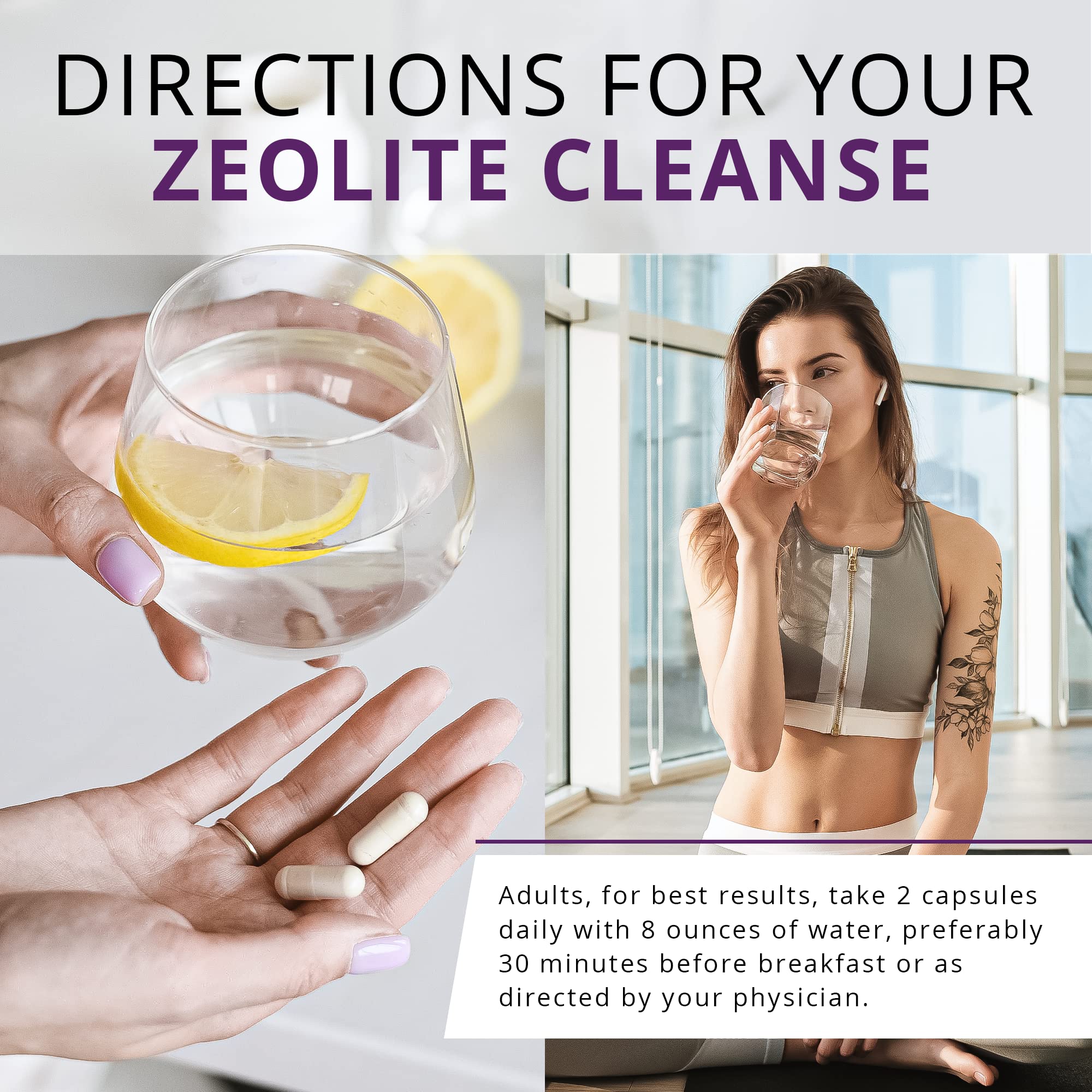 Snapklik.com : Zeolite Detox - Zeolite Capsules Sorbolit Ultra FINE 1-2 ...