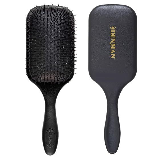 Amazon.com : Denman Tangle Tamer Ultra (Black) Detangling Paddle Brush ...