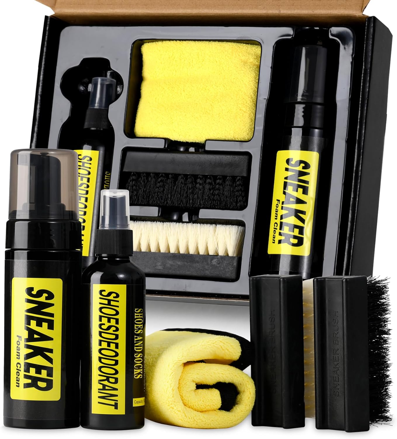 Amazon.com: HWSTON Shoe Care Kit for Sneaker - Includes 5Oz Shoe ...