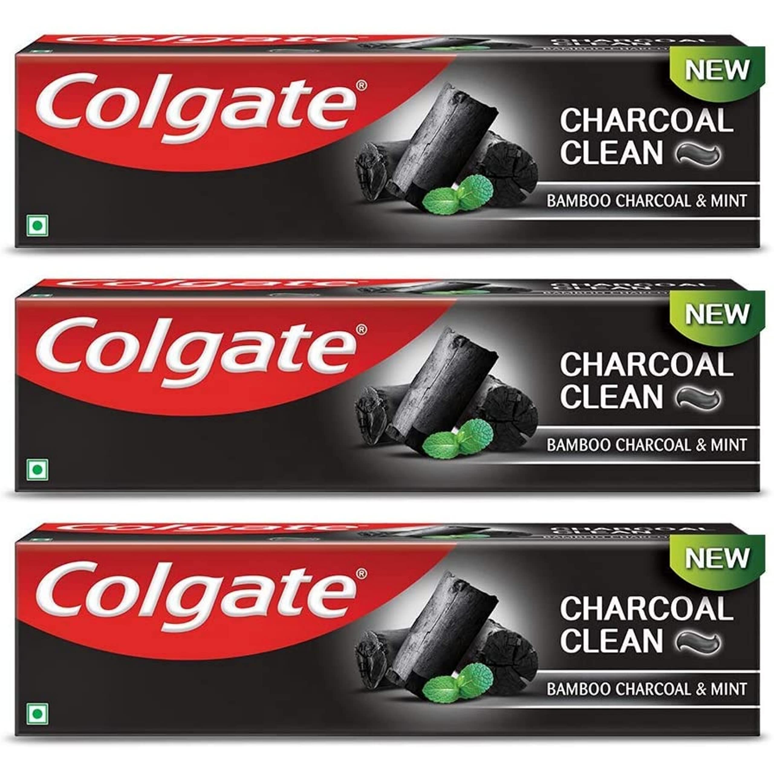 Buy Colgate Total Charcoal Clean 120G Bamboo Charcoal & Mint Plaque ...