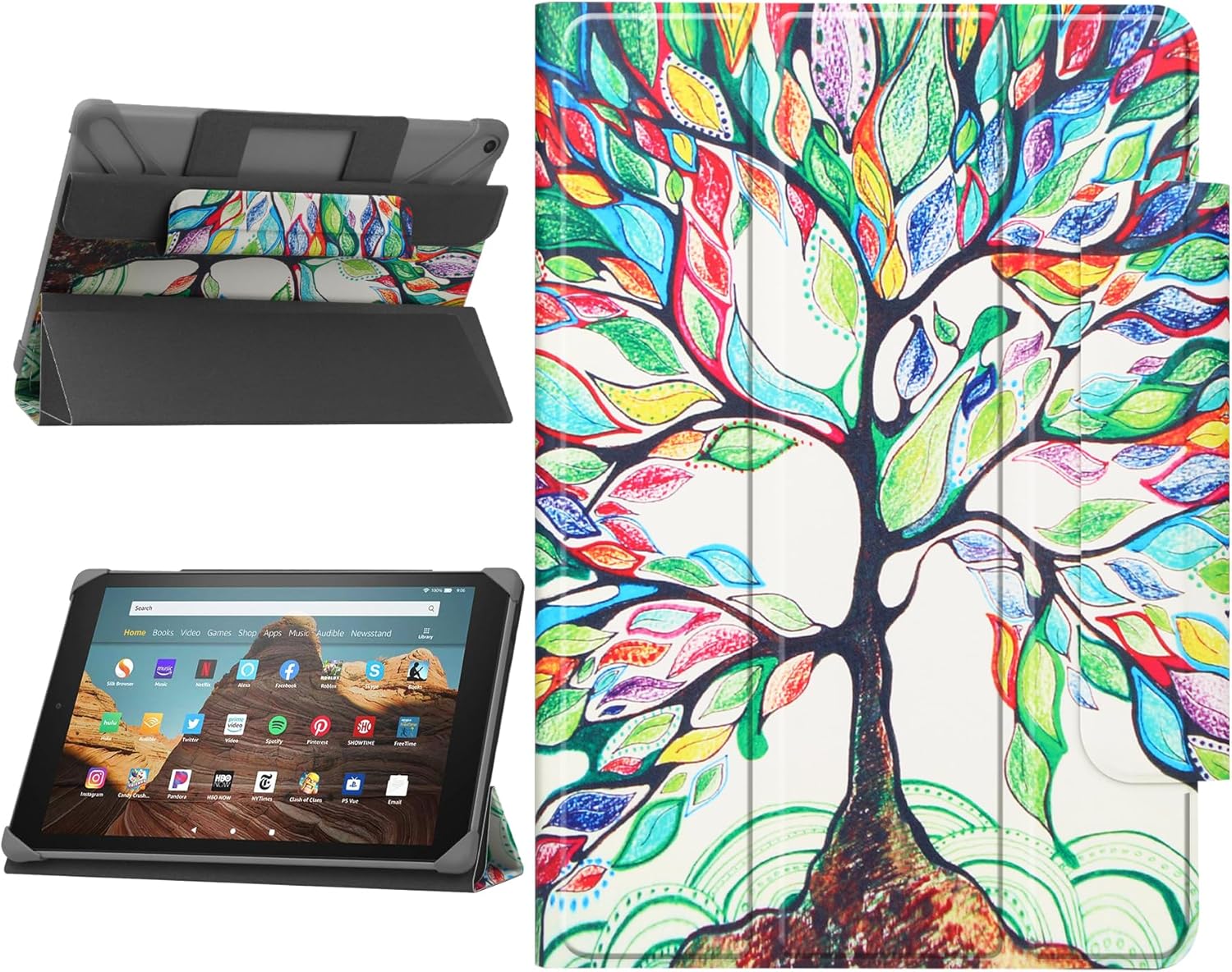 HoYiXi Universal Case for 9-11 inch Samsung Galaxy Tab/Lenovo/PRITOM ...