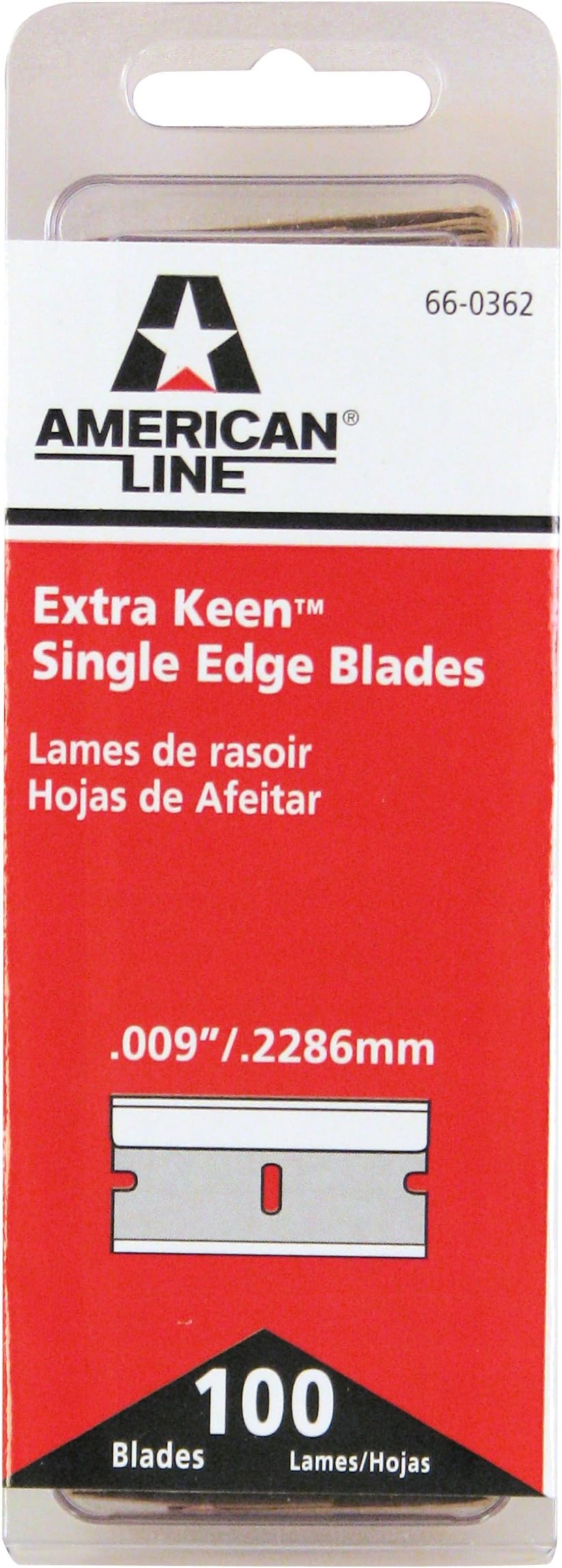 Amazon.com: Plastic Razor Blades - 100 Pack - Single Edged : Beauty ...