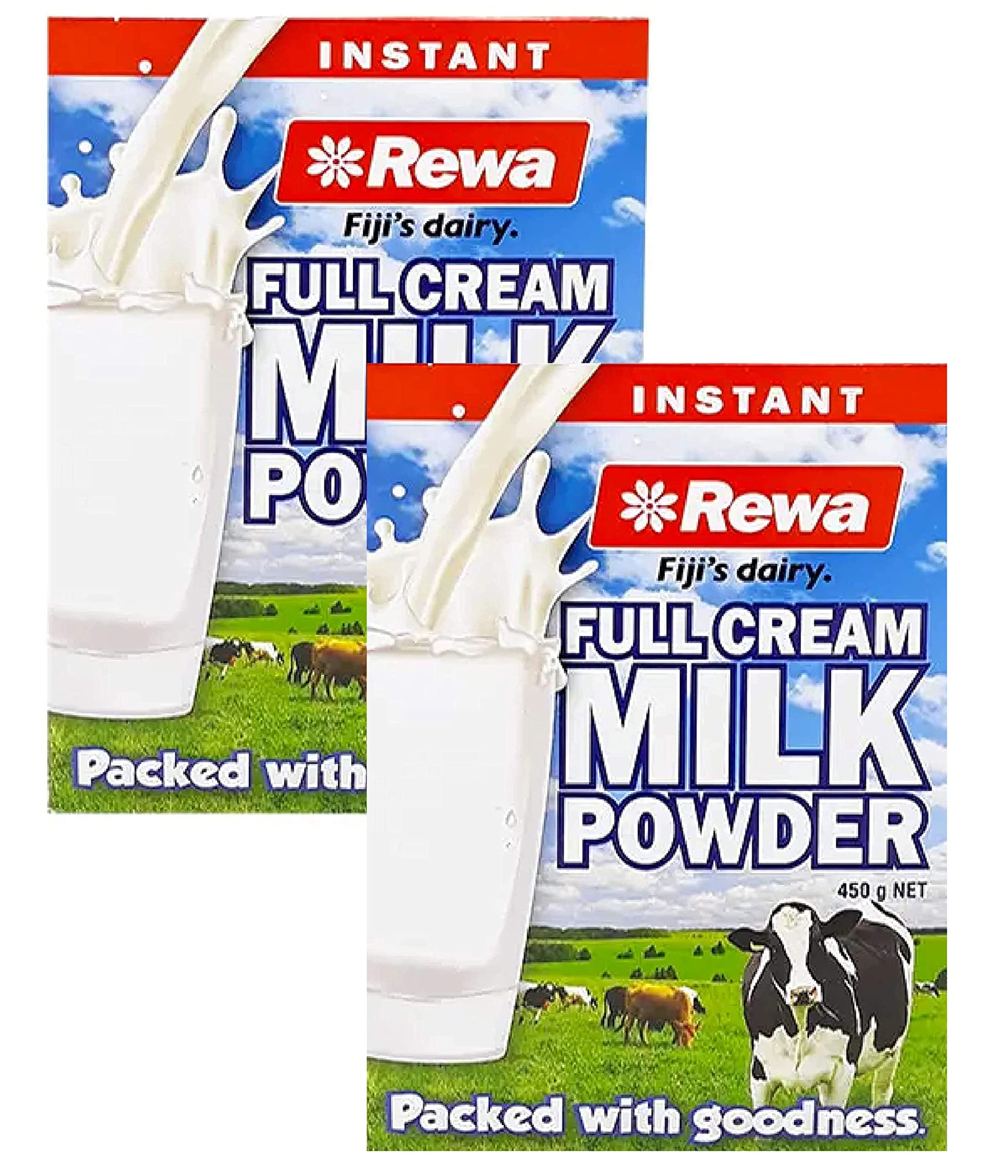 Amazon.com : Rewa - Instant Full Cream DRY Milk Powder (Pack of 2 x ...