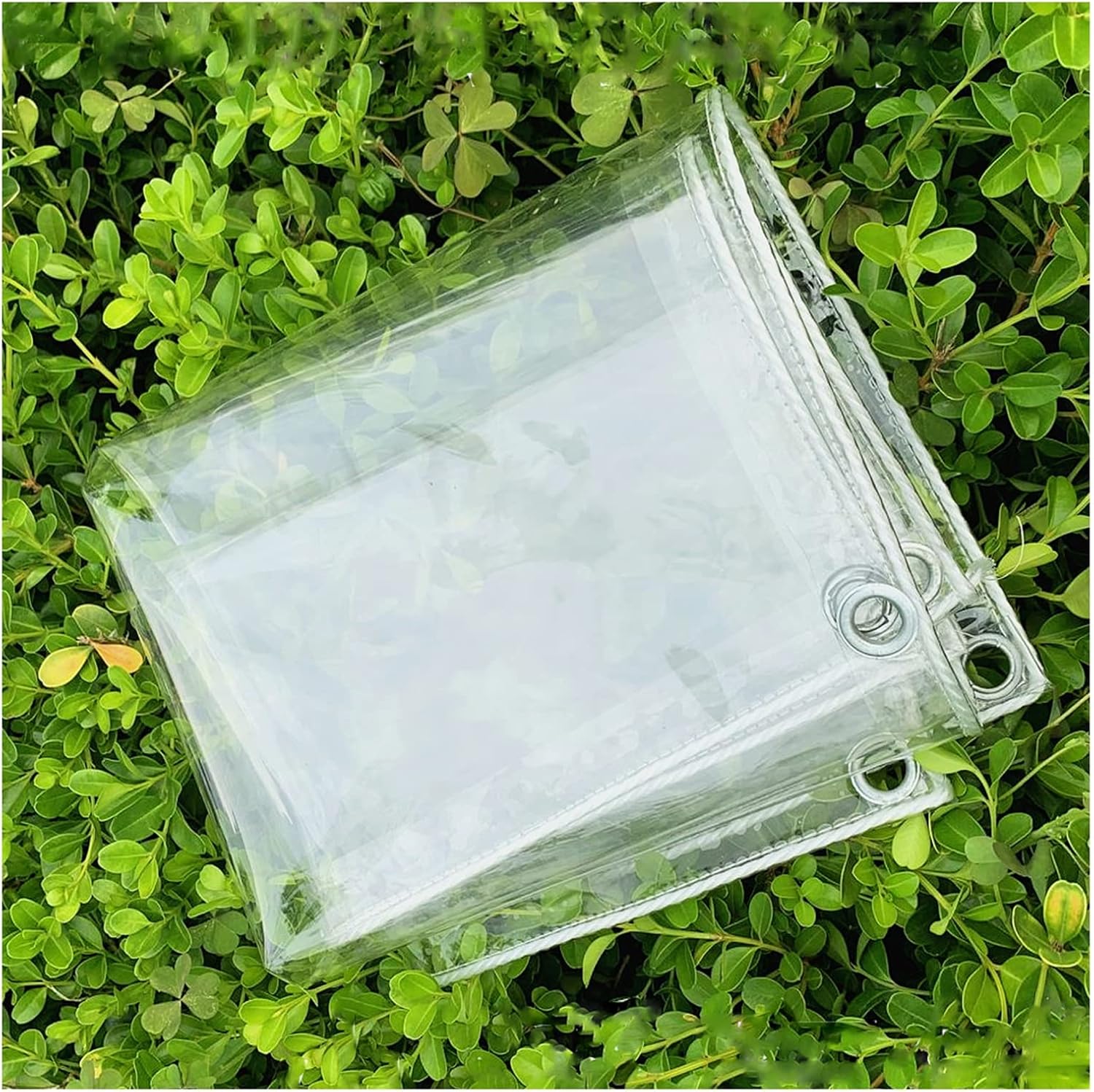 Amazon.com: SHUGUANGGUDE Waterproof Transparent Tarpaulin,Transparent ...