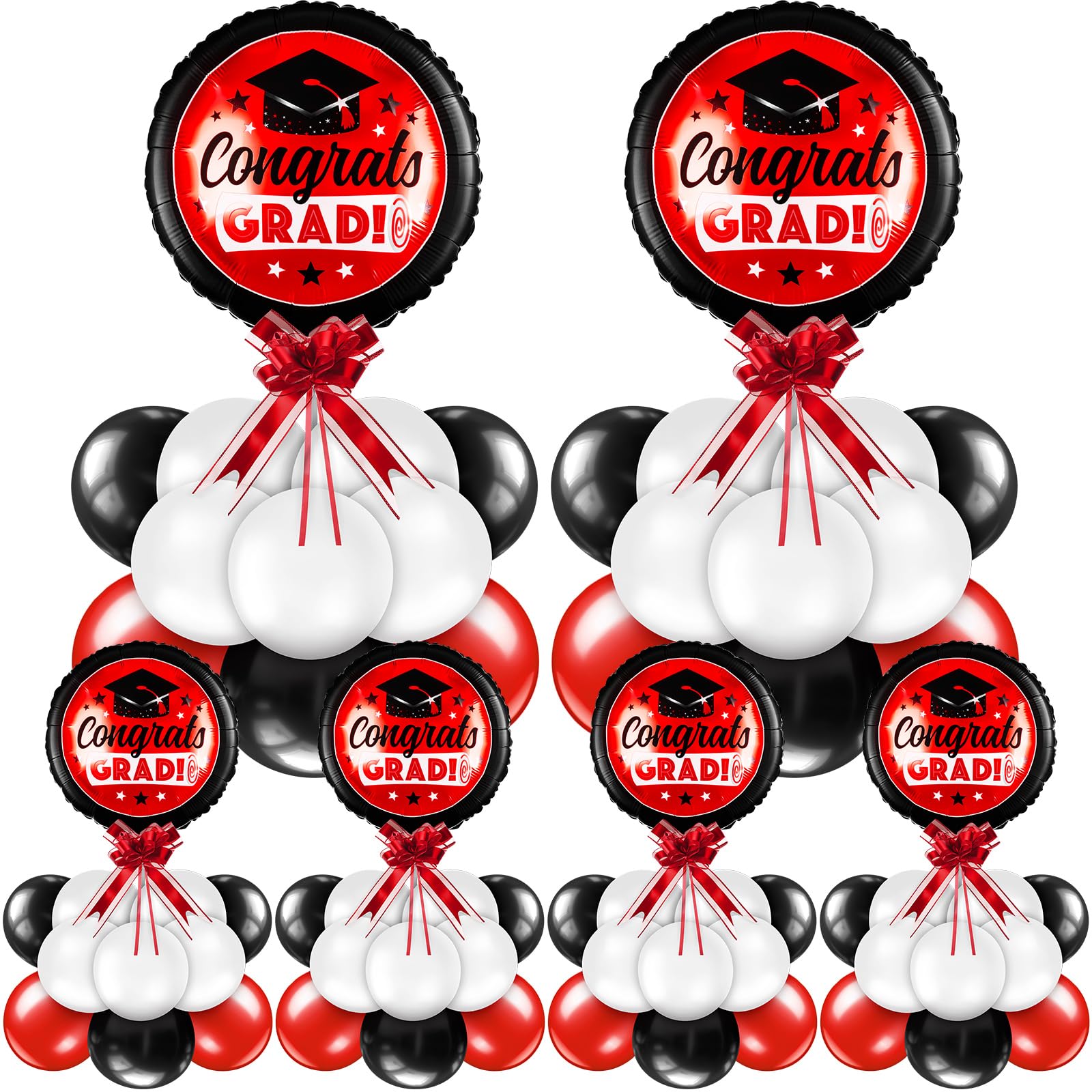 Amazon.com: Vertintong 6 Set 2024 Graduation Table Centerpiece Balloon ...