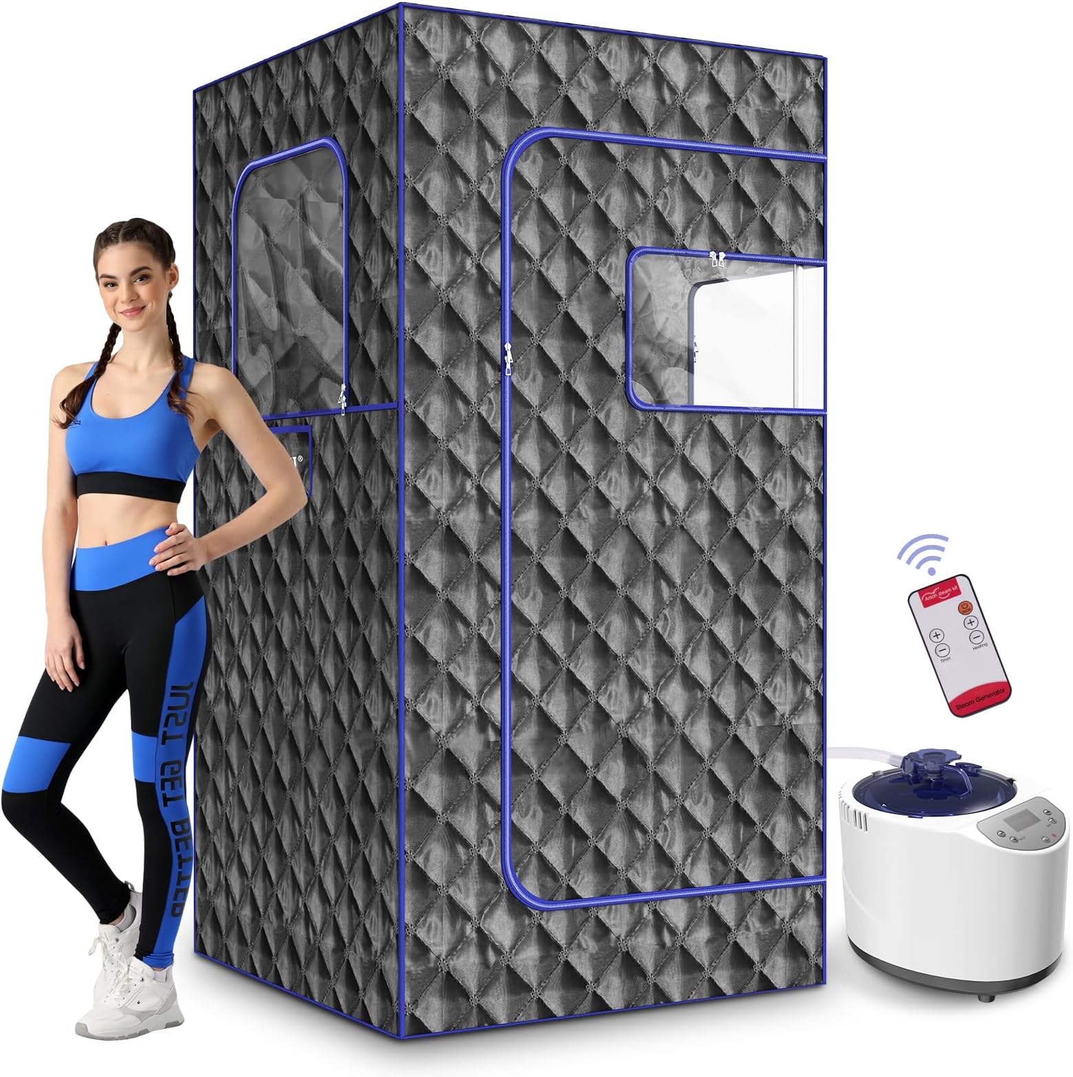 Amazon.com : Portable Sauna Box for Home, Portable Steam Sauna, Sauna ...