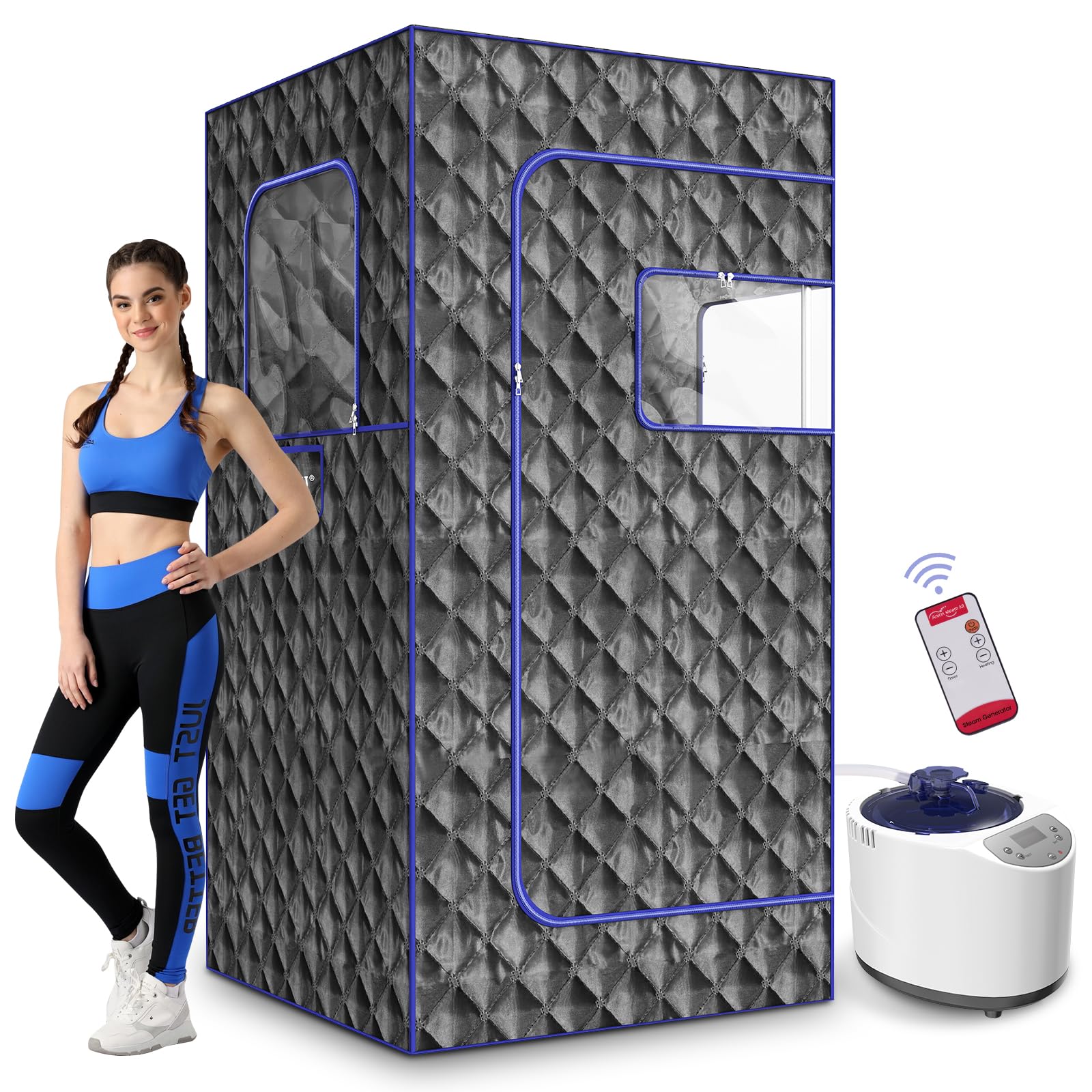 Amazon.com : Portable Sauna Box for Home, Portable Steam Sauna, Sauna ...