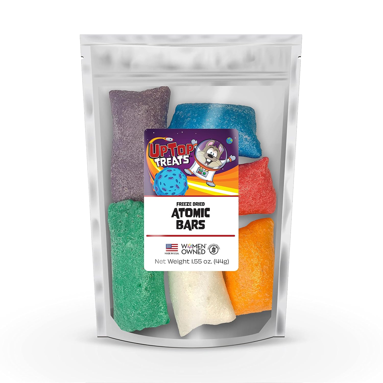 Barras atómicas dulces liofilizados sabores surtidos uva cereza sandía ...