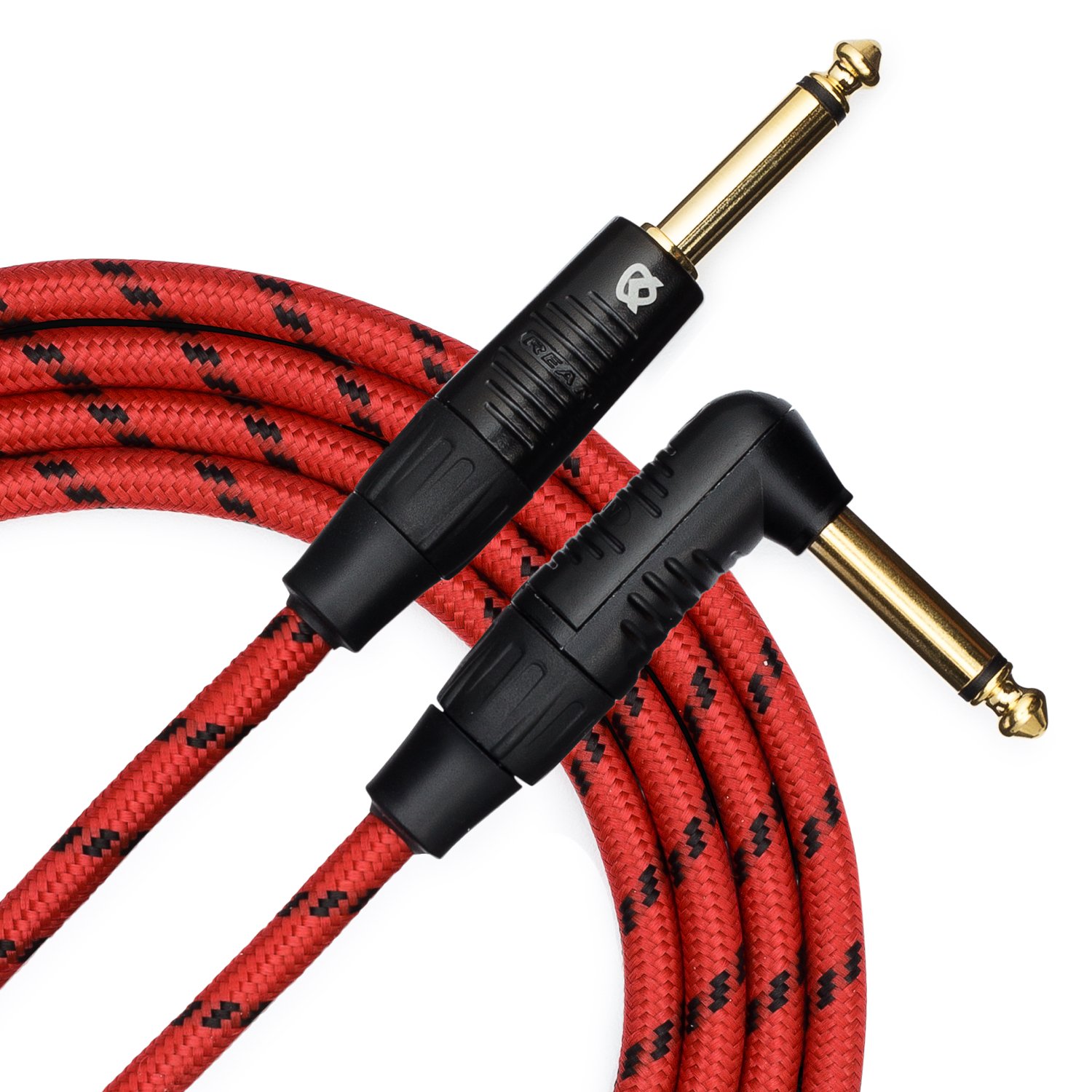 Amazon.com: KLIQ Guitar Instrument Cable, 10 Ft - Custom Series with ...