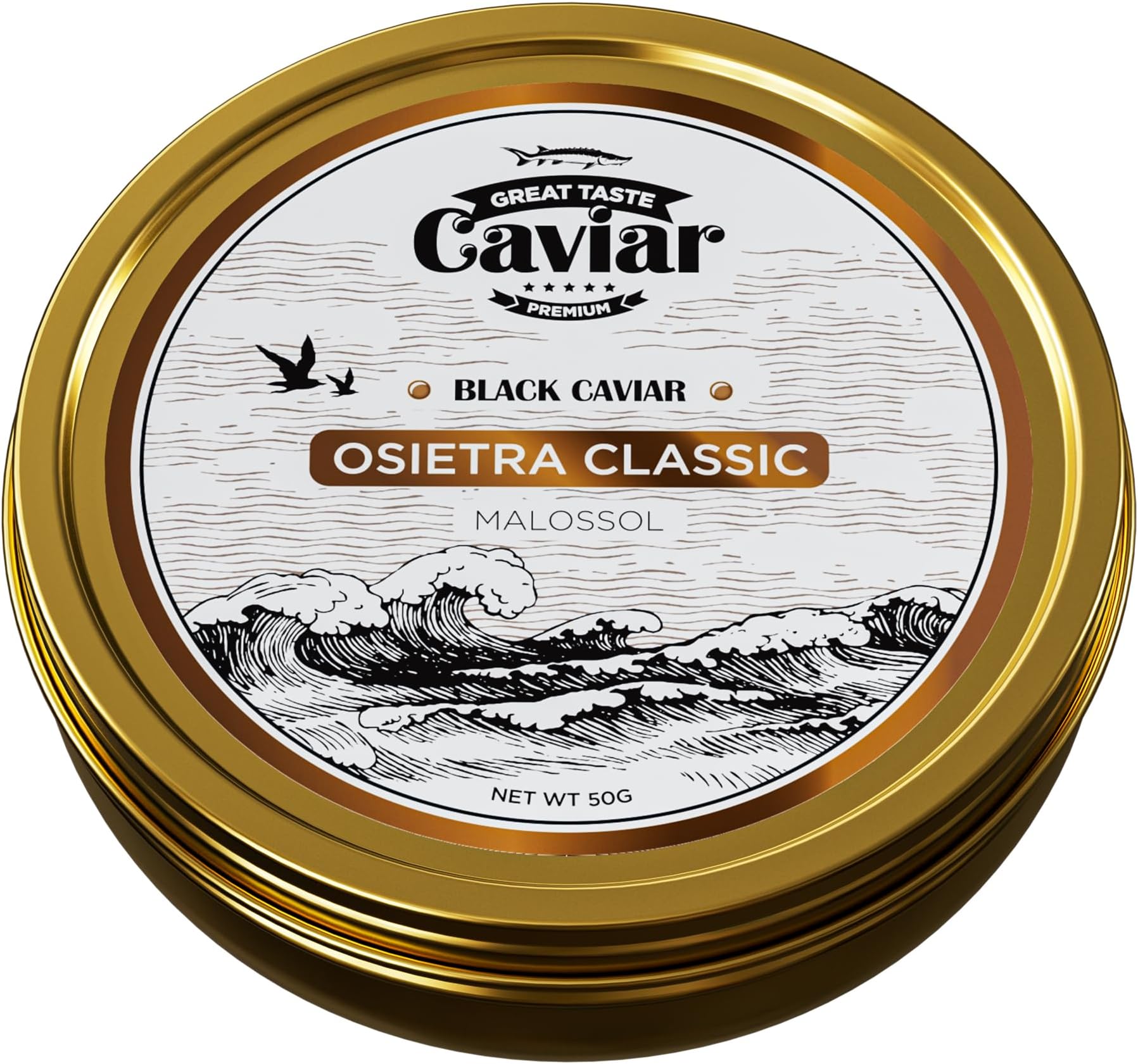 Amazon.com: Great Taste Caviar Osetra Special Reserve Premium Quality ...