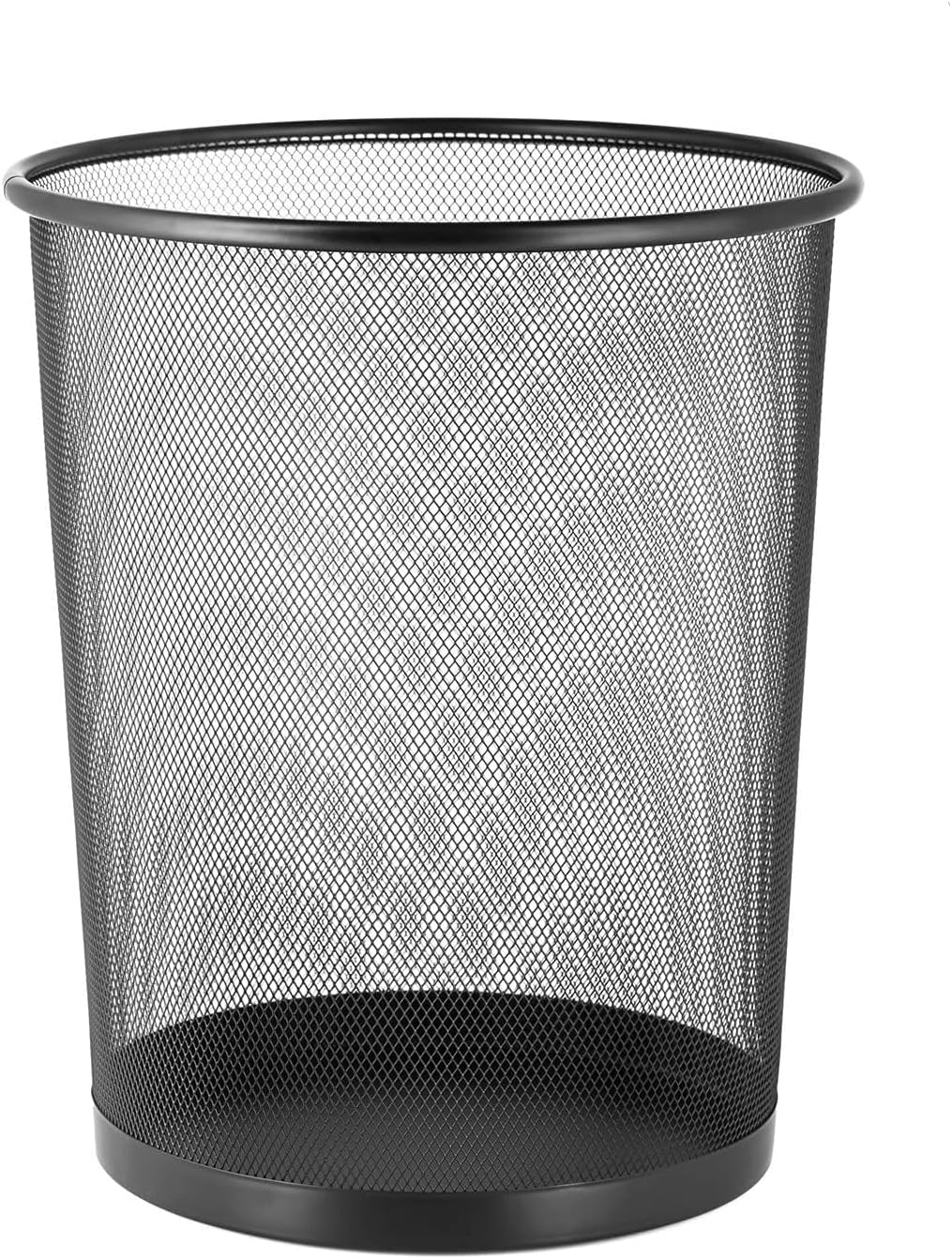 Amazon.com: Halter Large Mesh Metal Wastebasket - 14" Tall - 18 Quart ...