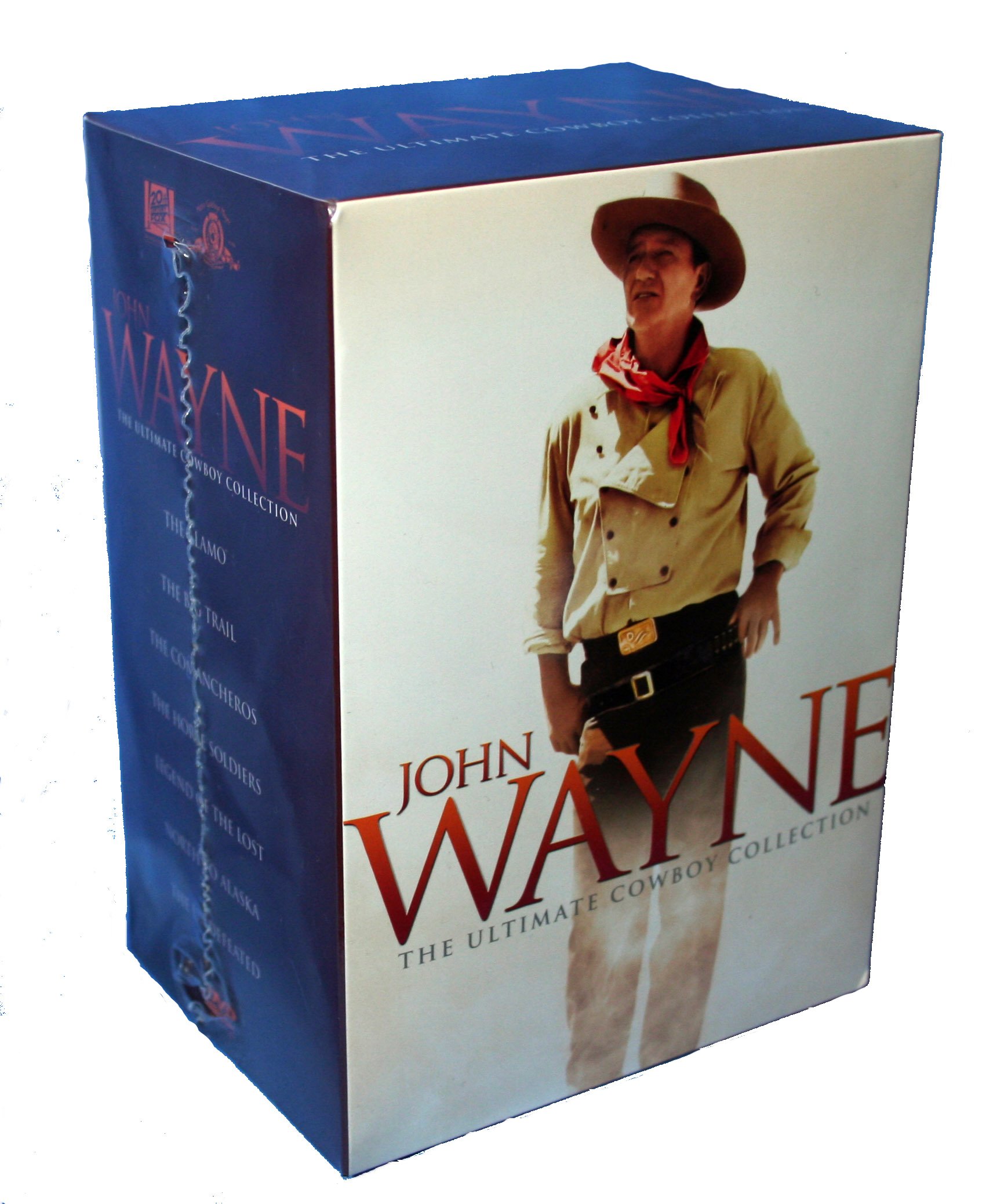 Amazon.com: John Wayne the Ultimate Cowboy Collection 7 DVD Box Set ...