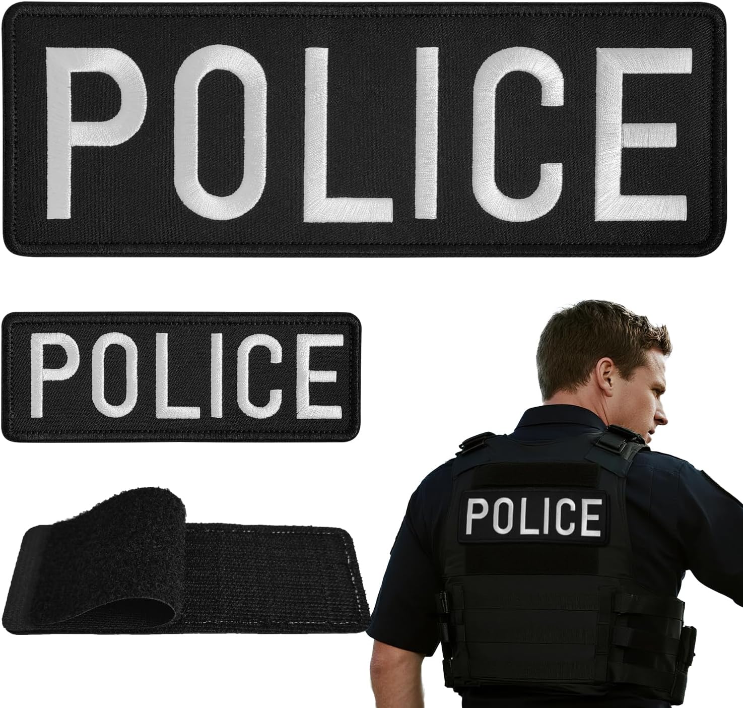 Amazon.com: EMORBALS 2 Pack Police Costume Accessory Set - Police ...