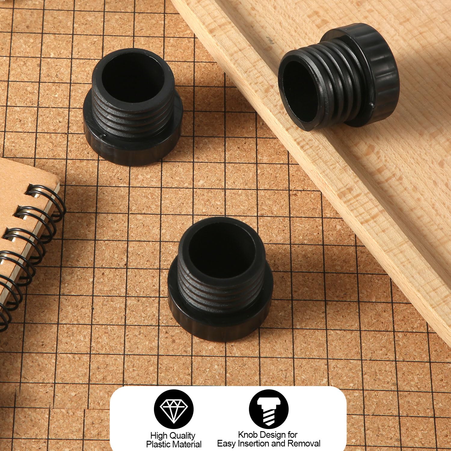 Waterproof Socket Caps WORGEOUS 20 Pcs Light Socket Safety Cap Plug For ...