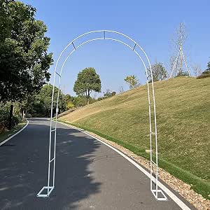 Amazon.com : Wedding Garden Arch, Stable Arbour Background Stand, Metal ...