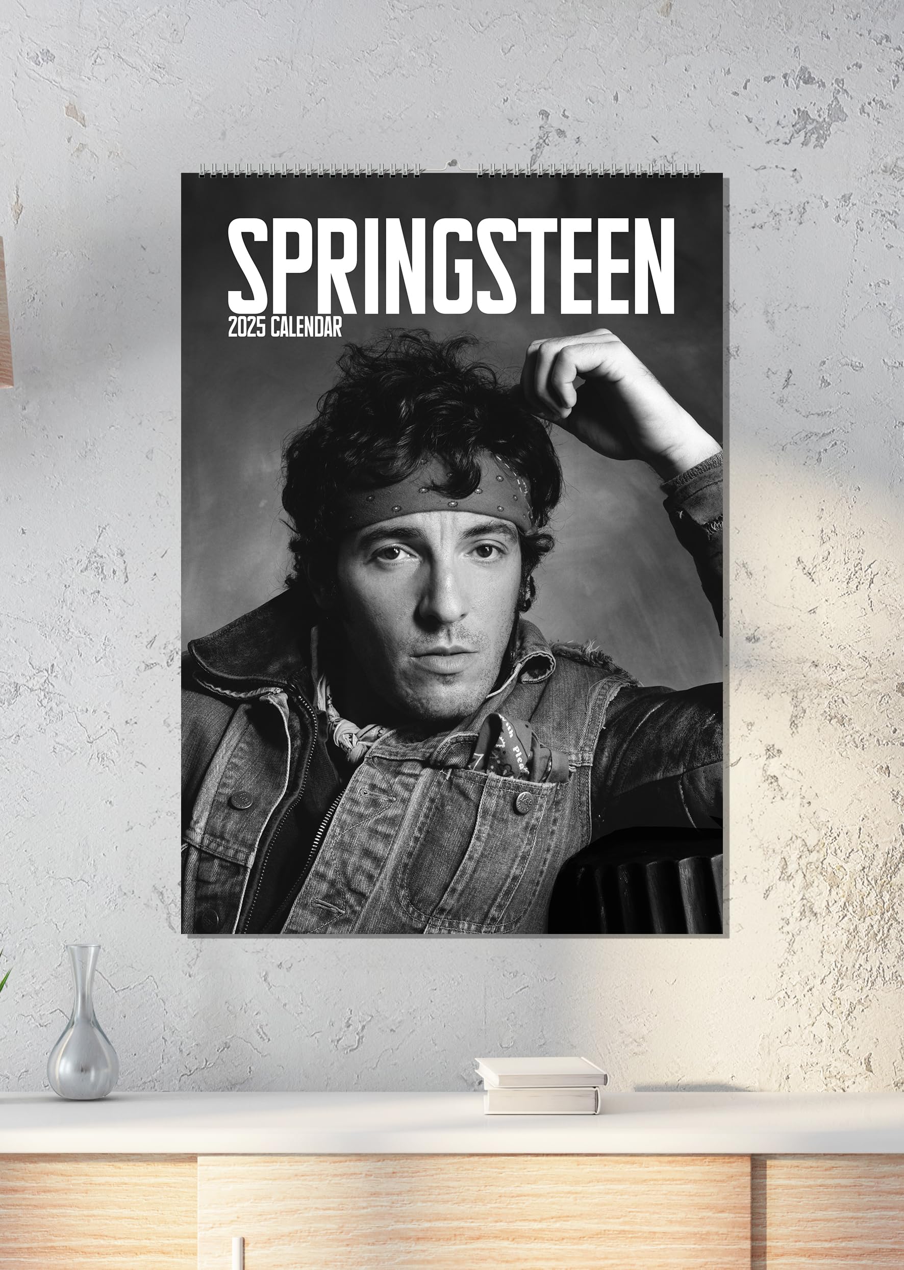 Bruce Springsteen 2025 – A3 Size Wirobound Calendar – BigaMart