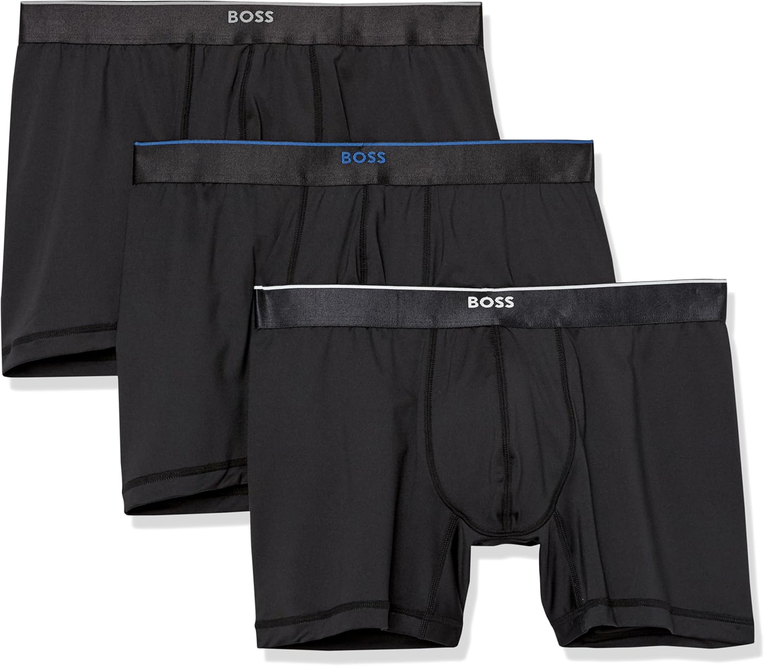 BOSS Men's 3-Pack Evolution Boxer Briefs