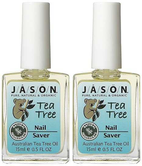 Amazon.com : Jason Tea Tree Oil Nail Saver - 0.5 oz - 2 pk : Beauty ...