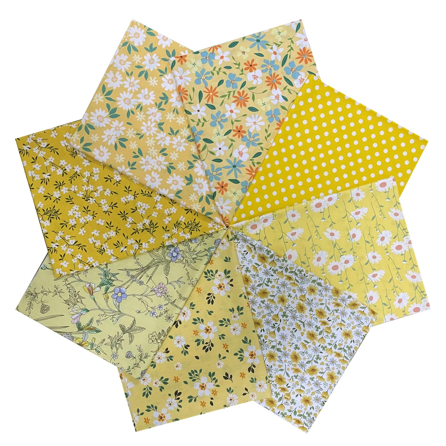 Amazon.com: 18" x 22" Fat Quarters Fabric Bundles 100% Cotton Quilting ...