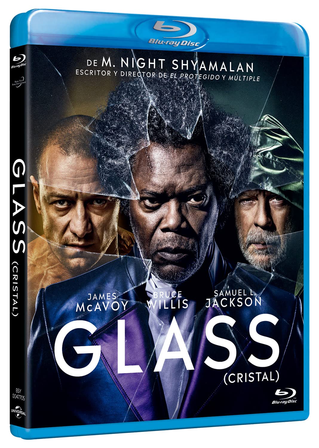 Glass (Cristal) (Blu-ray): Amazon.de: James McAvoy, Bruce Willis ...