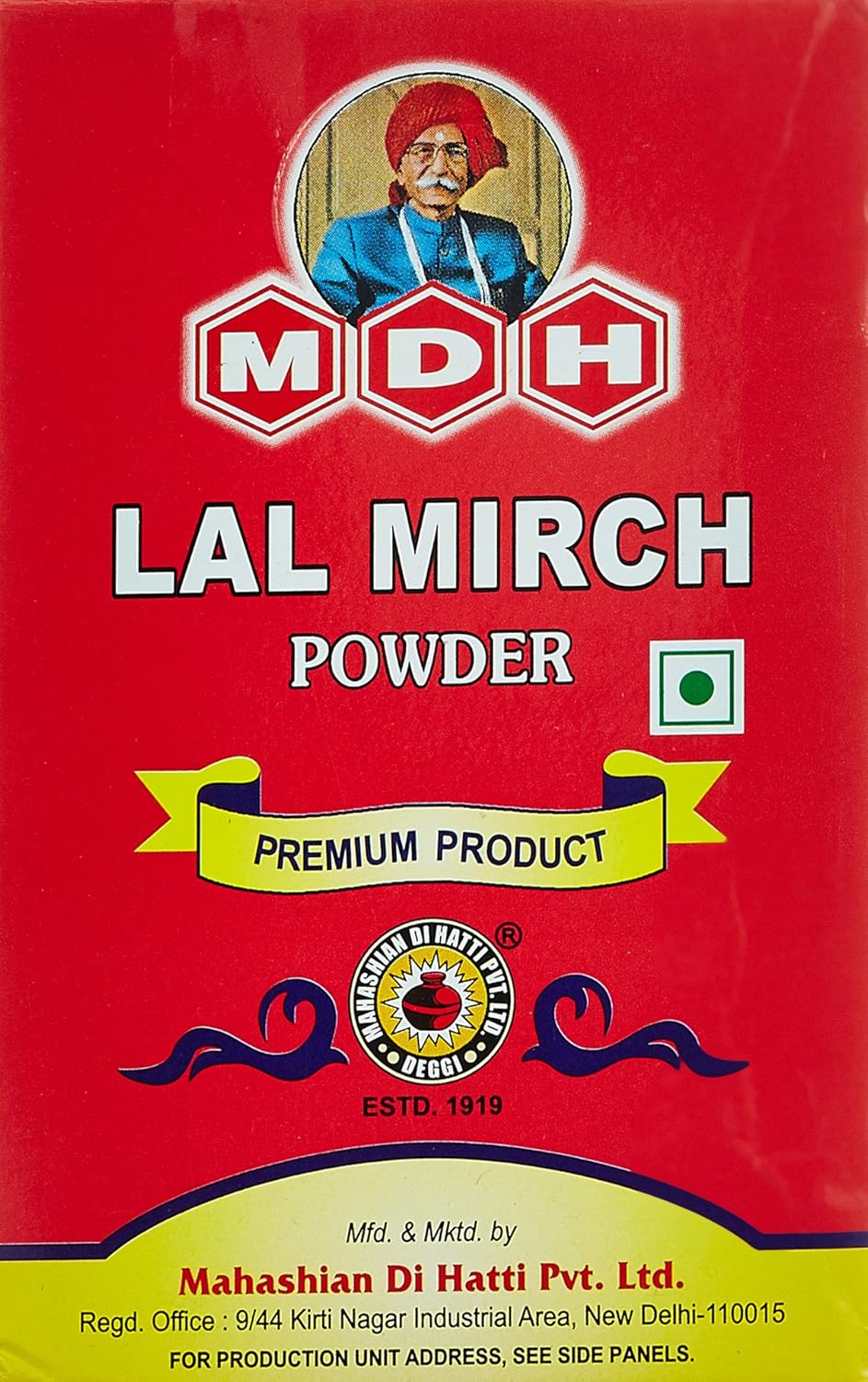 MDH Lal Mirch Powder, 100g Carton : Amazon.in: Grocery & Gourmet Foods